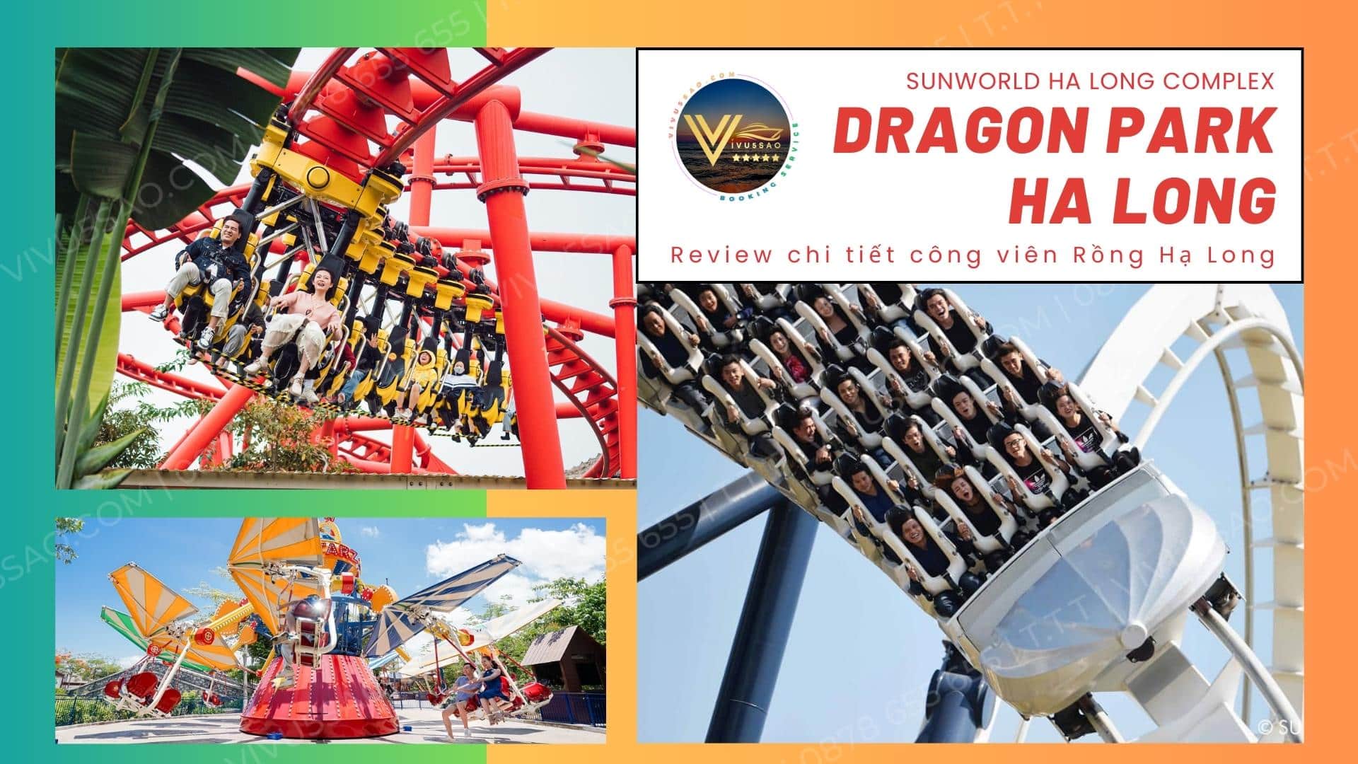 Review Công viên Rồng Hạ Long | Tổ hợp trò chơi cảm giác mạnh 2023