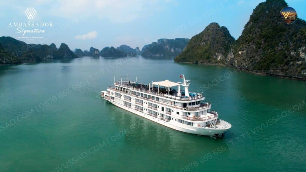 Khám phá siêu Du thuyền Ambassador Signature Cruise - Hải trình Vịnh ...