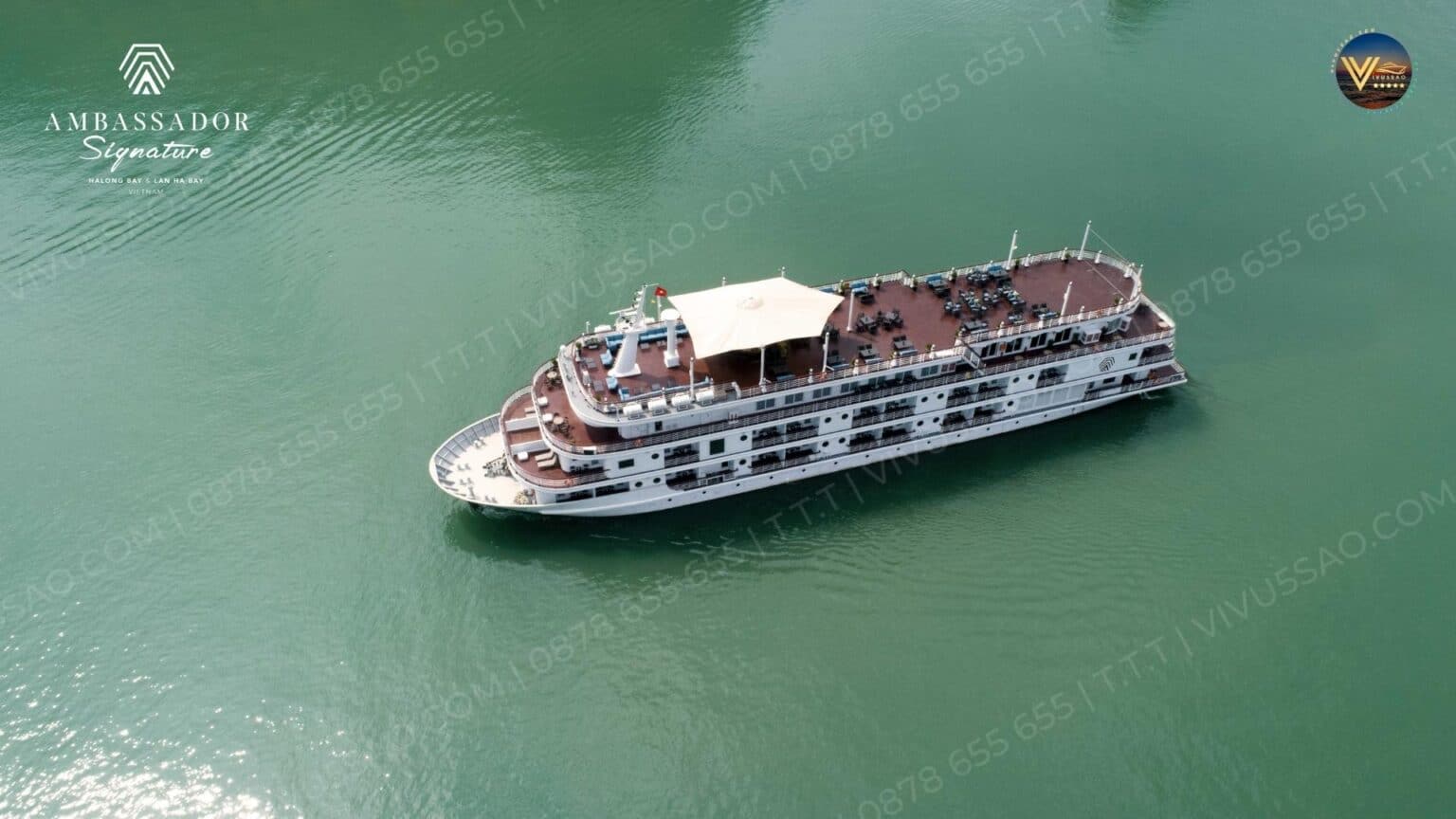 Khám phá siêu Du thuyền Ambassador Signature Cruise - Hải trình Vịnh ...